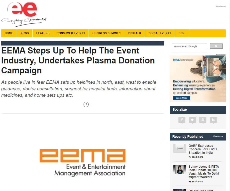 Event and Entertainment Management Association | EEMA India
